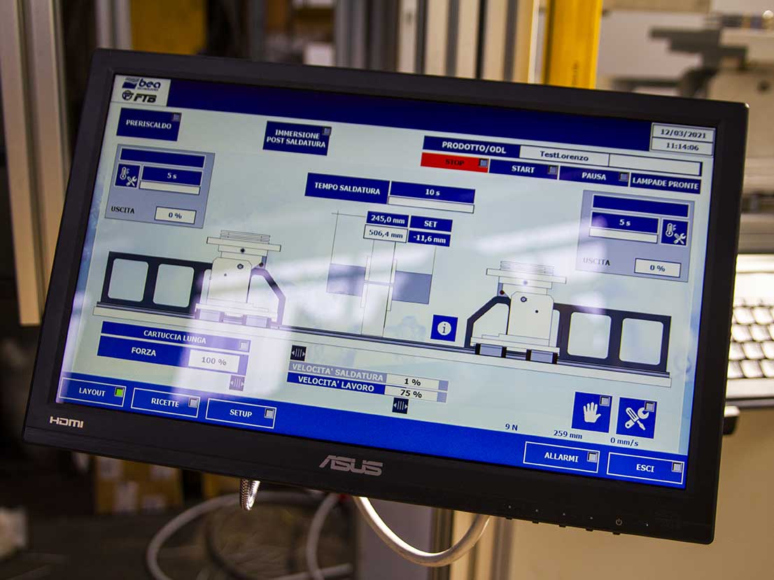 Test benches: Work and assembly benches - F.T.B.