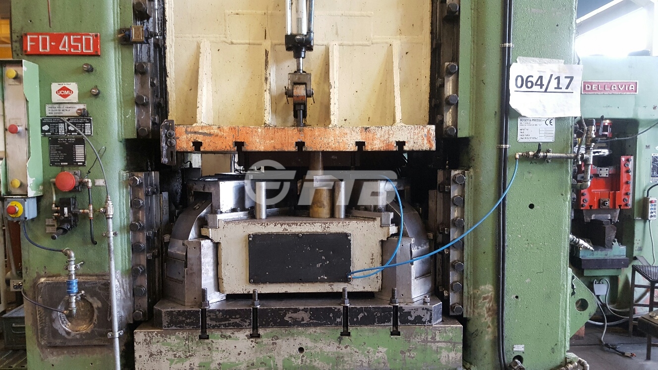 ROVETTA FO 450 / Ton 450: Presses for hot forging of brass and ...